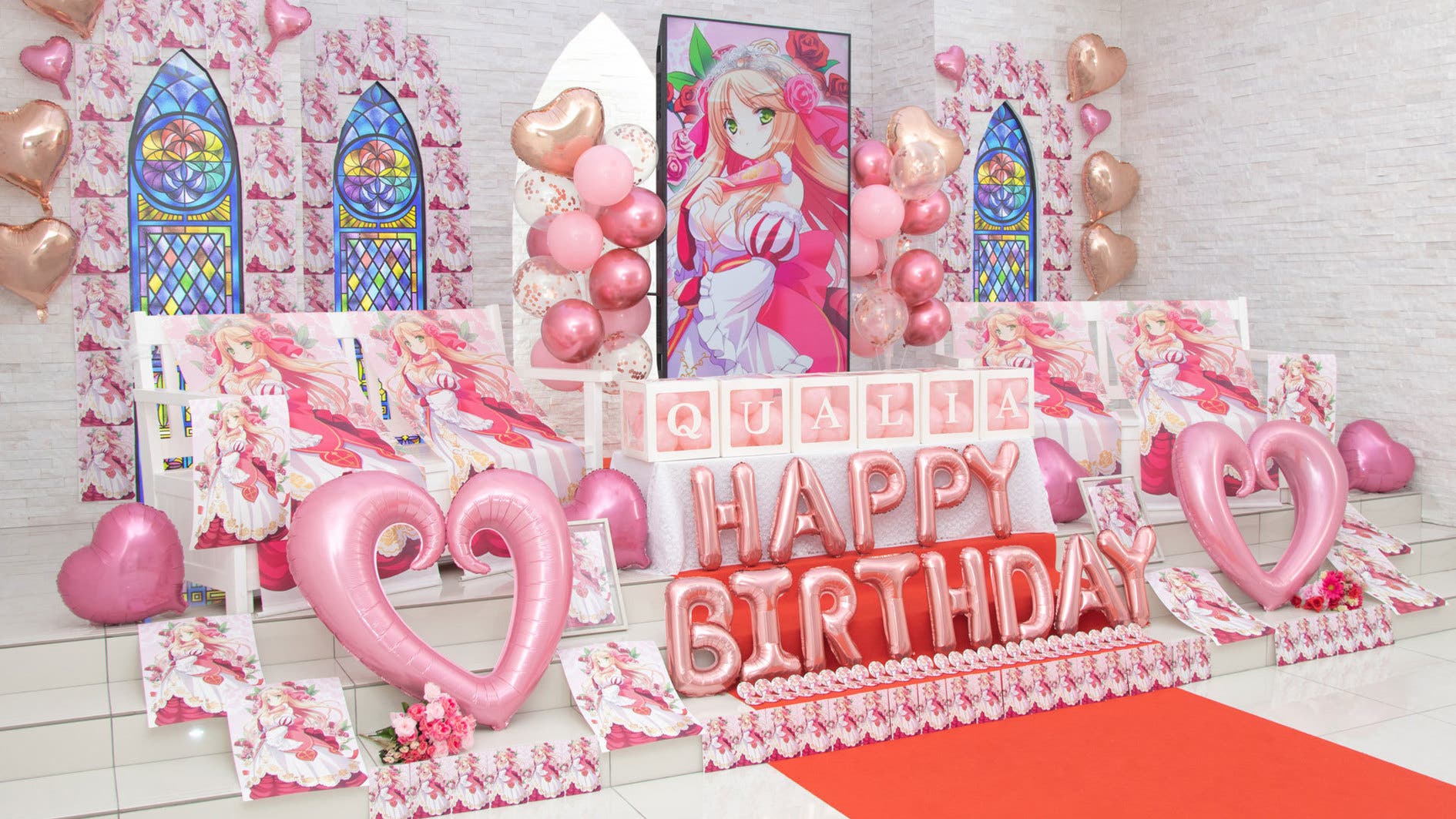 🤵‍本人不在👰‍の結婚式💒推し活🎂本人不在の生誕祭祭壇🎉撮影スタジオ📷クオリアチャペル大阪平野の写真6