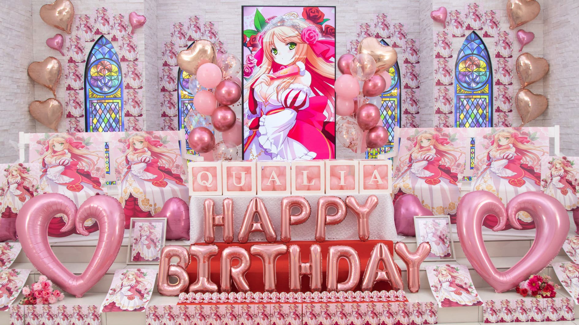 🤵‍本人不在👰‍の結婚式💒推し活🎂本人不在の生誕祭祭壇🎉撮影スタジオ📷クオリアチャペル大阪平野の写真4