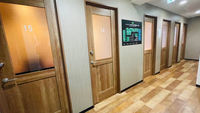 【¥660/1時間!中野駅から徒歩1分】モニター・フリードリンク付き1名個室(ブース7)※予約時間前は入室不可の写真7