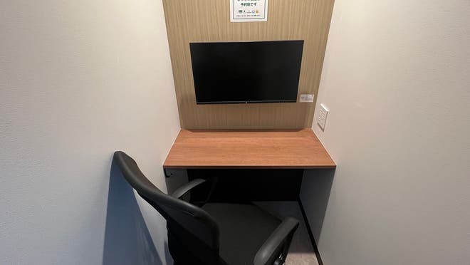 【¥330/30分!新宿駅から1分】モニター・フリードリンク付き1名個室(個室12)※予約時間前は入室不可の写真5