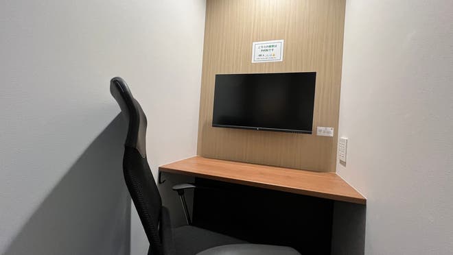 【¥330/30分!新宿駅から1分】モニター・フリードリンク付き1名個室(個室11)※予約時間前は入室不可の写真3