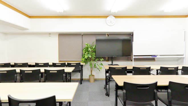 【JR品川駅徒歩3分!30名利用可!】55インチモニター・WiFi全て無料!男女別トイレ有!ふれあい貸し会議室 品川No117の写真2