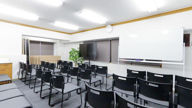 【JR品川駅徒歩3分!30名利用可!】55インチモニター・WiFi全て無料!男女別トイレ有!ふれあい貸し会議室 品川No117の写真11