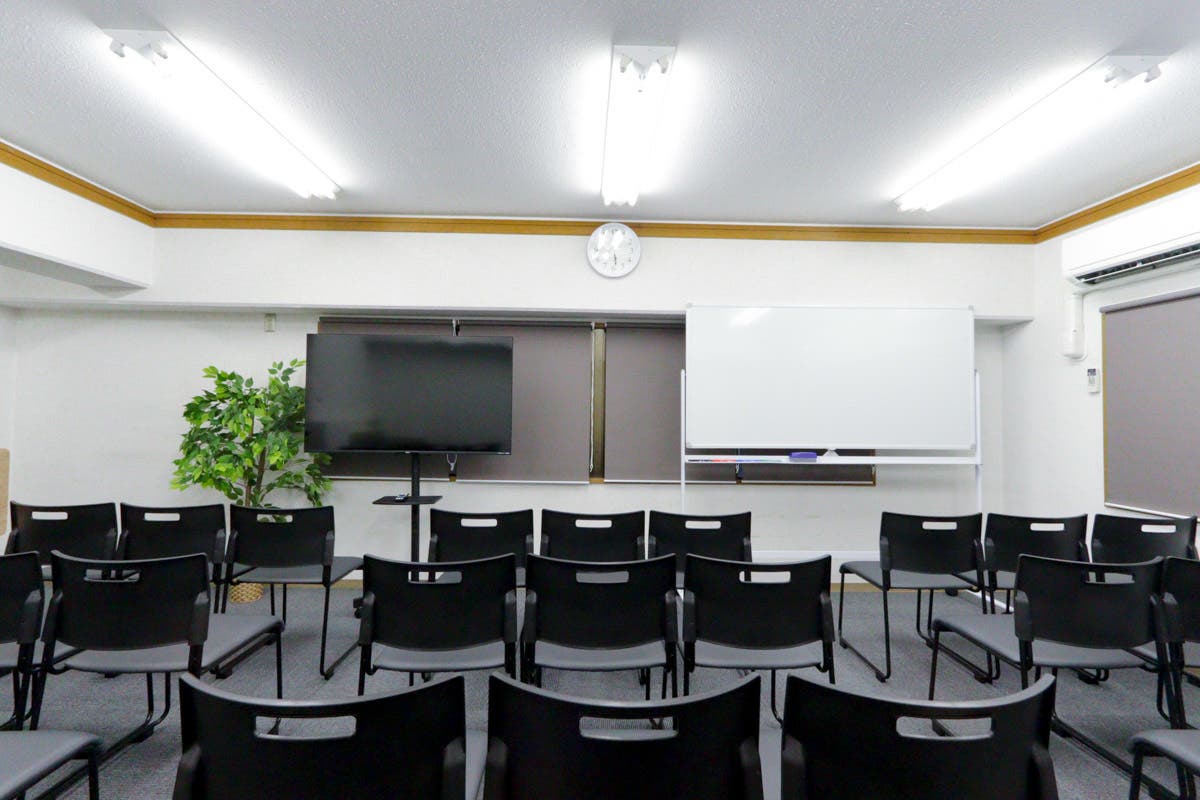 【JR品川駅徒歩3分！30名利用可！】55インチモニター・WiFi全て無料！男女別トイレ有！ふれあい貸し会議室 品川No117の写真12