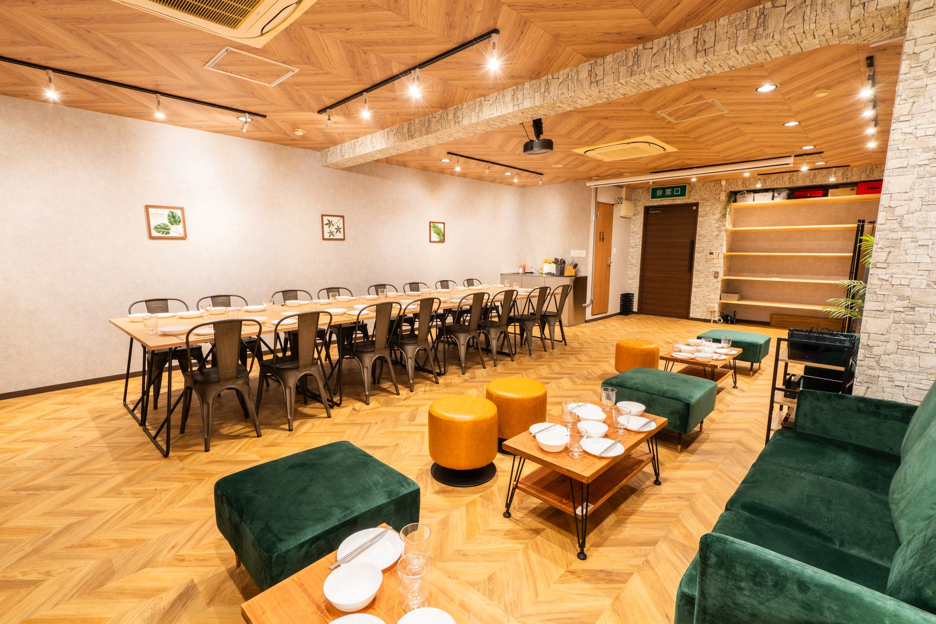 スペモ🏰クリスマス🎄なんば駅1分🤩プロジェクター🎥パーティー🎊飲み会🍻492_SpemoLounge大阪難波の写真13