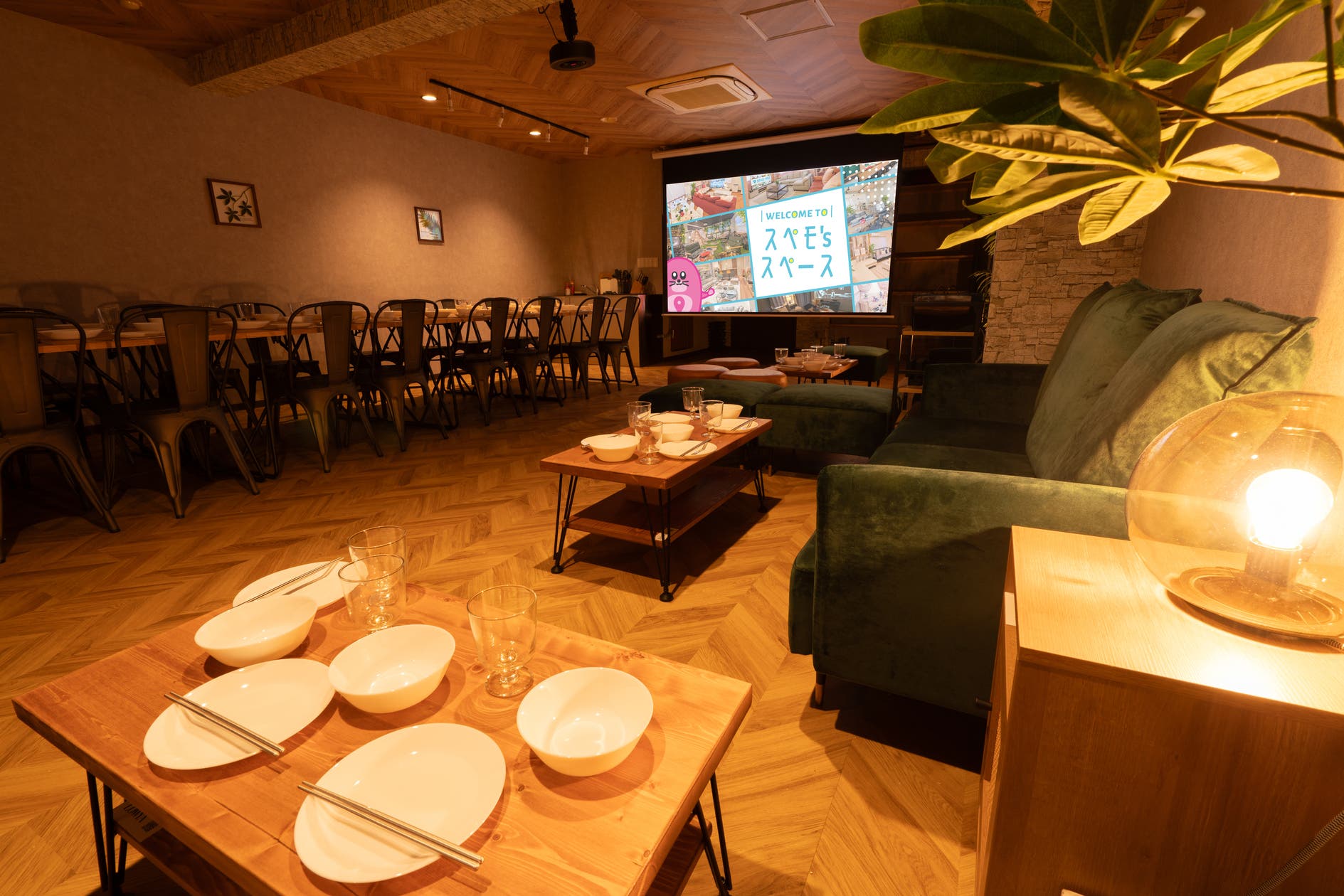 スペモ🏰クリスマス🎄なんば駅1分🤩プロジェクター🎥パーティー🎊飲み会🍻492_SpemoLounge大阪難波の写真12