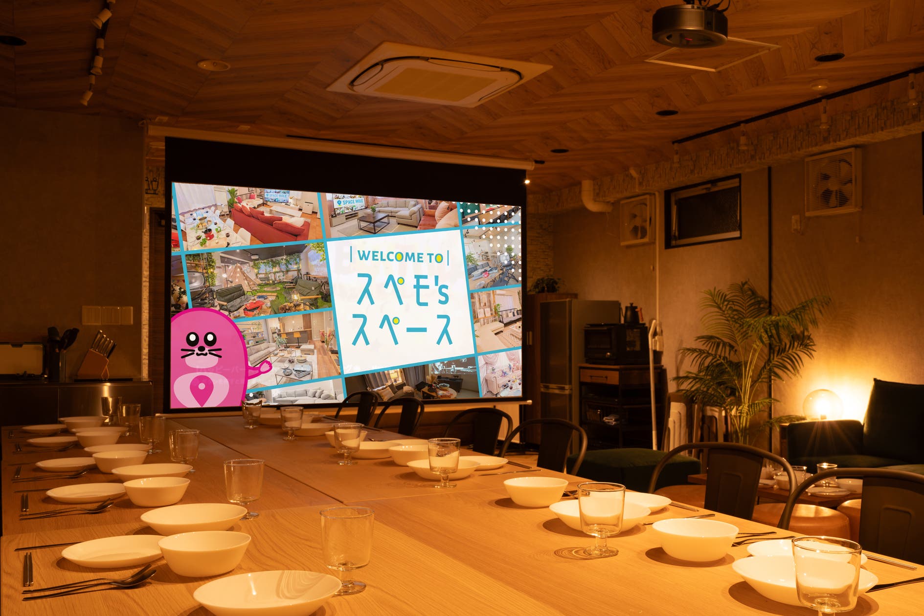 スペモ🏰クリスマス🎄なんば駅1分🤩プロジェクター🎥パーティー🎊飲み会🍻492_SpemoLounge大阪難波の写真8