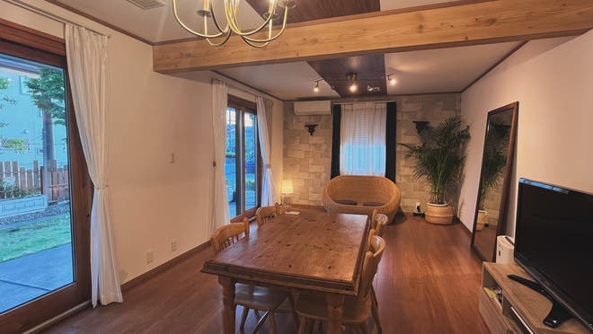 当日もご相談ください! 目の前駐車OK 庭を眺める空間 ダンス写真撮影、ミーティングから女子会、推し会、同窓会までの写真1