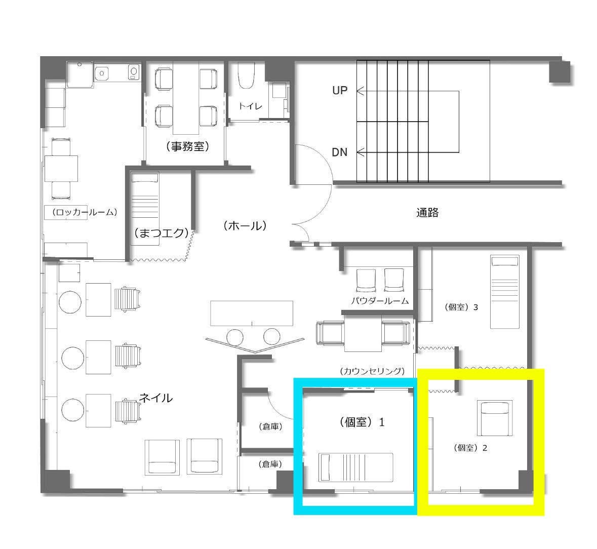 小手指駅より徒歩3分のサロンの写真6
