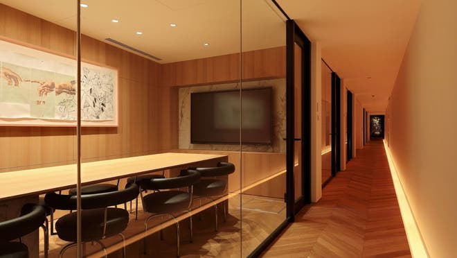 【中目黒スタバすぐ】モダンなシェアオフィス内の会議室 <現代アート・デザイナーズ家具> VIP・商談に!(会議利用限定)の写真4