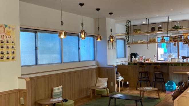 【あそび場フルスペック!】室内あそび場付きのオシャレな親子カフェ!の写真3