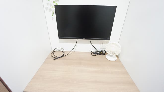 <PaO Work 渋谷道玄坂No.1>道玄坂・マークシティすぐ!1人用個室🚪光回線Wi-Fi📶モニター🖥テレワーク/面接の写真3