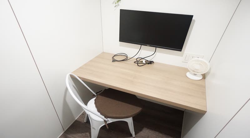 ＜PaO Work 渋谷道玄坂No.3＞道玄坂・マークシティすぐ！1人用個室🚪光回線Wi-Fi📶モニター🖥テレワーク/面接