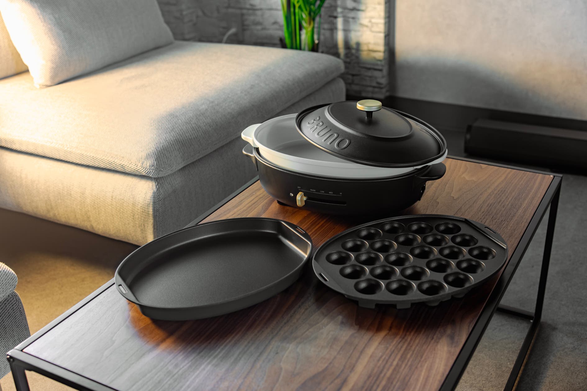 🍳たこ焼き器&ホットプレート（BRUNO オーバルホットプレート）の画像1