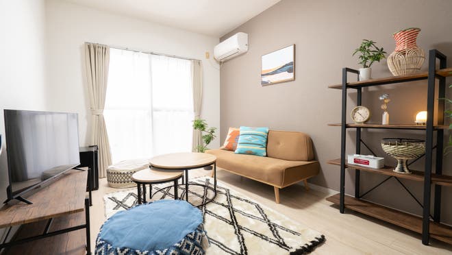 快適性、使いやすさにこだわった🚅岡山駅すぐ近くの多目的スペース🎈高速WIFI,キッチン完備テレワークにも💻の写真1