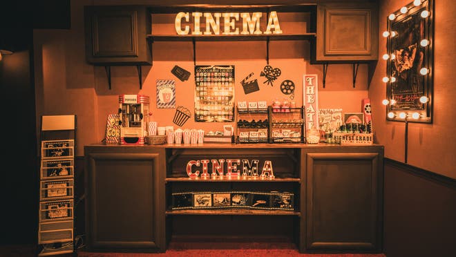 【シネマスタジオ】in Booty東京 🎬映画鑑賞・上映会にお勧め🎬レトロなシアターセット!の写真6