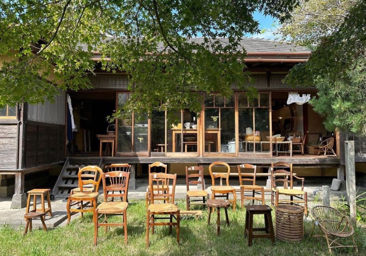 鎌倉の　明治時代の古民家　アンティークアンティークショップでの撮影の写真6