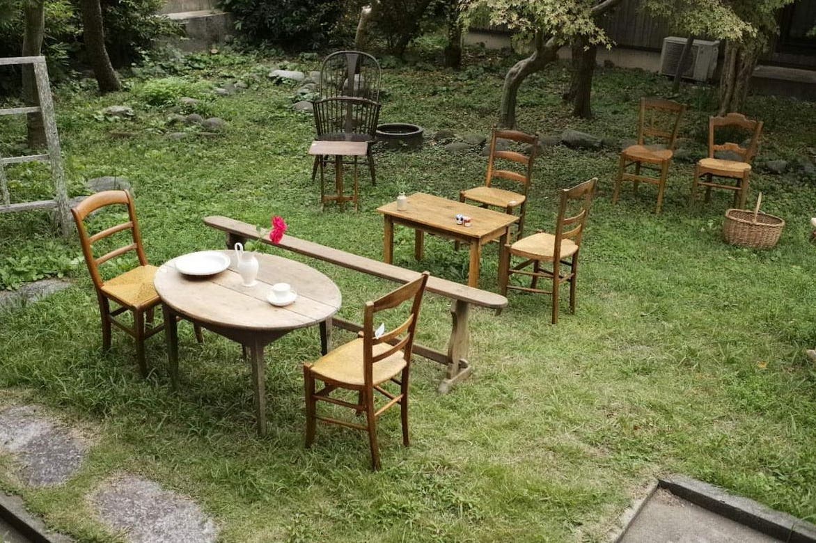 鎌倉の　明治時代の古民家　アンティークアンティークショップでの撮影の写真7