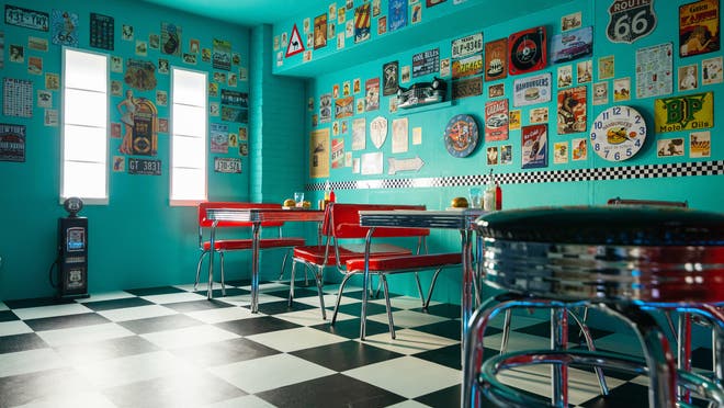 【DINER studio】in Booty東京 おしゃれなアメリカンダイナー!の写真2