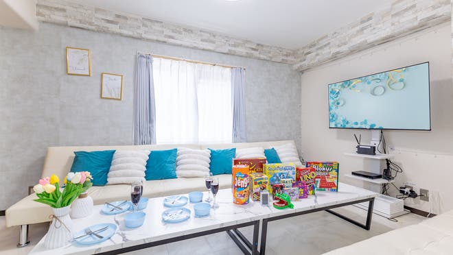 NEW🎉クリスマス🎄最大40名🉐駅1分🚋忘年会🍺大人気ゲーム機🎮女子会💗タコパ🐙24H🏪waffleなんばの写真5