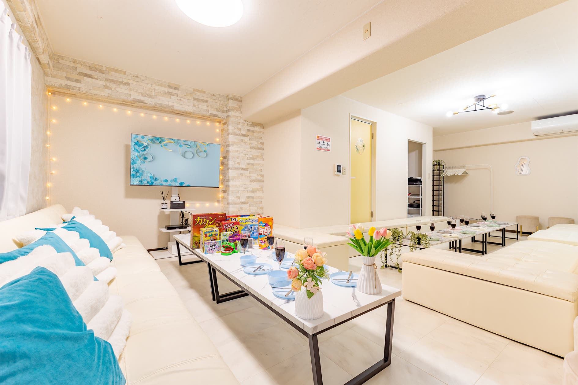 NEW🎉クリスマス🎄最大40名🉐駅1分🚋忘年会🍺大人気ゲーム機🎮女子会💗タコパ🐙24H🏪waffleなんばの写真7