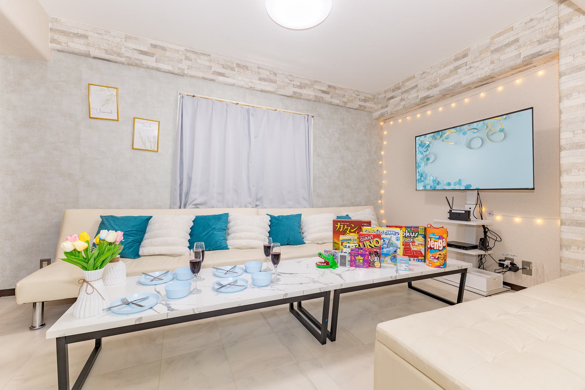 NEW🎉クリスマス🎄最大40名🉐駅1分🚋忘年会🍺大人気ゲーム機🎮女子会💗タコパ🐙24H🏪waffleなんばの写真6