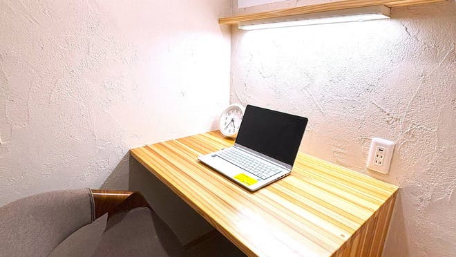 【エールエールA館7F_No.1(向かって左)】完全個室ブース(定員1名)の写真6