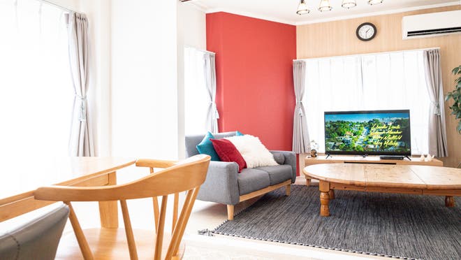 🎄駅歩2分/最大12名OK🎅クリスマス装飾中⛄広々空間&キッチン✨撮影にも◎✨ゲーム機Sw🎮動画も🎬24H🌃の写真6