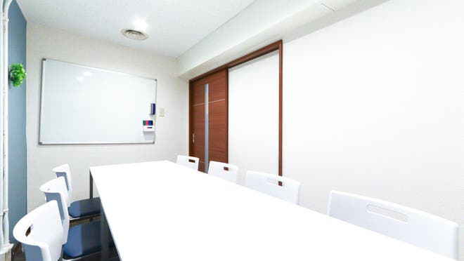 【梅田駅地下直結で最高の立地!西梅田改札目の前!8名利用可!】大型モニター・WiFi全て無料!ふれあい貸し会議室 梅田No116の写真6