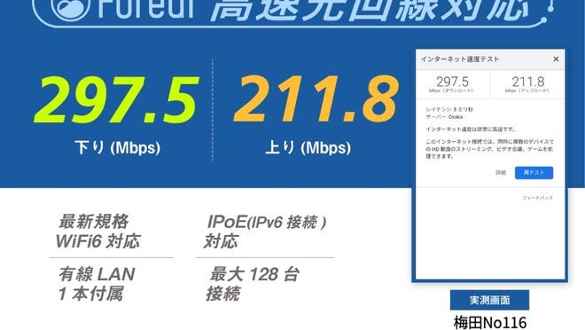 【梅田駅地下直結で最高の立地!西梅田改札目の前!8名利用可!】大型モニター・WiFi全て無料!ふれあい貸し会議室 梅田No116の写真13