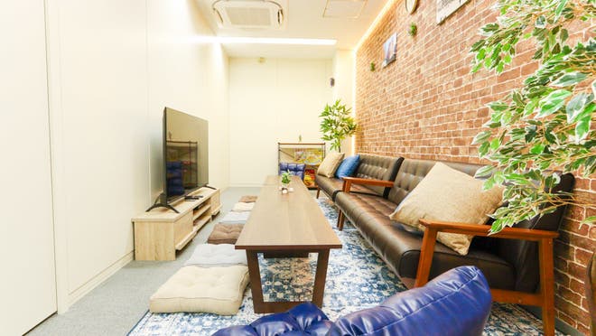 ✨梅田駅地下街出口10秒!14名✨WiFi・テレビ・パーティーグッズ🎉ゲーム機🎮ふれあいスペース 梅田No111の写真3