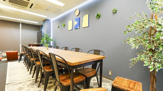 ✨梅田駅地下街出口10秒!フロア占有!26名✨WiFi・テレビ・パーティーグッズ🎉ゲーム機🎮ふれあいスペース 梅田No114の写真2