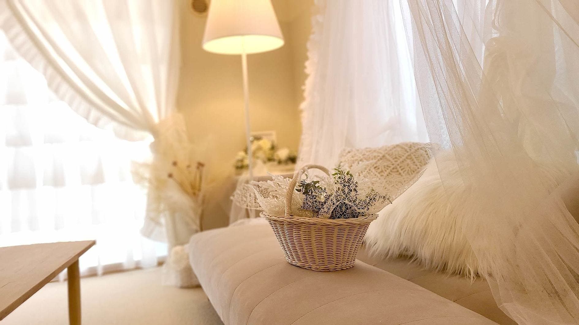 ✨白い城☆ 水前寺駅徒歩3分 撮影＆パーティースペース！ホワイト基調のシャビ―なプリンセス空間 の写真8