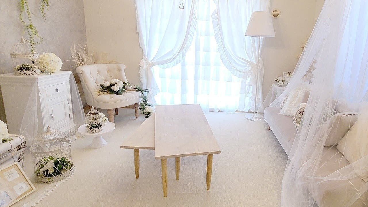 ✨白い城☆ 水前寺駅徒歩3分 撮影＆パーティースペース！ホワイト基調のシャビ―なプリンセス空間 の写真10