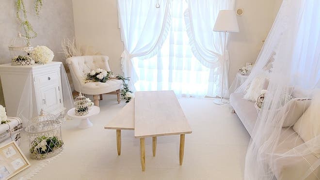 ✨白い城☆ 水前寺駅徒歩3分 撮影&パーティースペース!ホワイト基調のシャビ―なプリンセス空間 の写真10