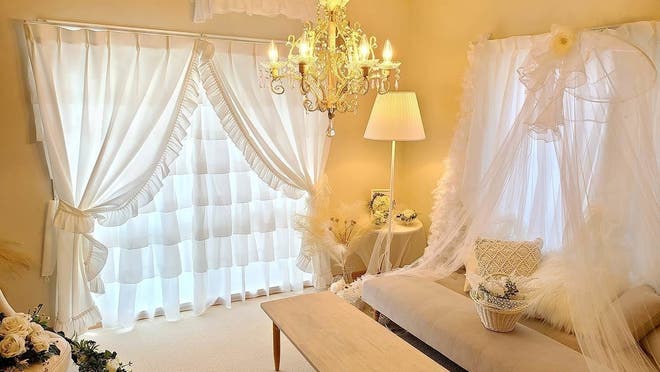 ✨白い城☆ 水前寺駅徒歩3分 撮影&パーティースペース!ホワイト基調のシャビ―なプリンセス空間 の写真11