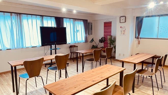 ✨駅近✨駐車場1台無料完備✨壁一面大型鏡!広さ55㎡✨ヨガ・ダンス・会議・各種教室・ママ会✨オシャレなスタジオ/南大塚駅の写真17