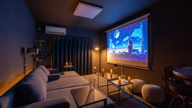 スペモ🎬クリスマス🎄歓送迎会🎊駅4分🚶映画🎥プロジェクター👀デート💓ゲーム🎮541_CINEMA愛媛松山の写真2