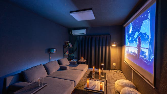 スペモ🎬クリスマス🎄歓送迎会🎊駅4分🚶映画🎥プロジェクター👀デート💓ゲーム🎮541_CINEMA愛媛松山の写真3