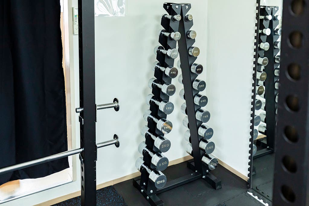 【難波駅徒歩5分】難波日本橋最安値当日予約可能の個室レンタルフィットネスジム！パーソナル、ピラティス可能！の写真3