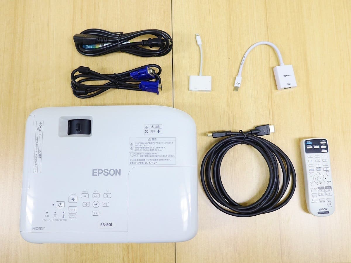 プロジェクタ　＆　９０インチスクリーン　＆　ＨＤＭＩ接続ケーブルの画像2