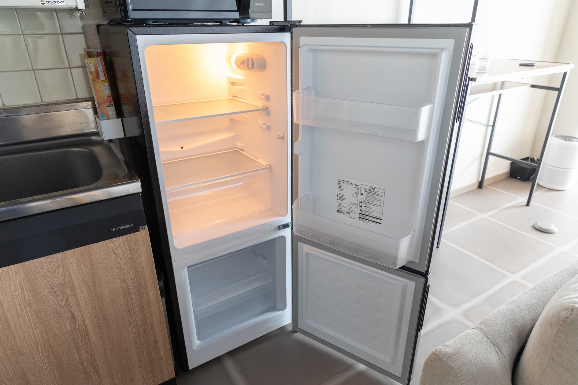 🍴電気ケトル・電子レンジ・冷蔵庫・流し台の貸出🍴の画像2