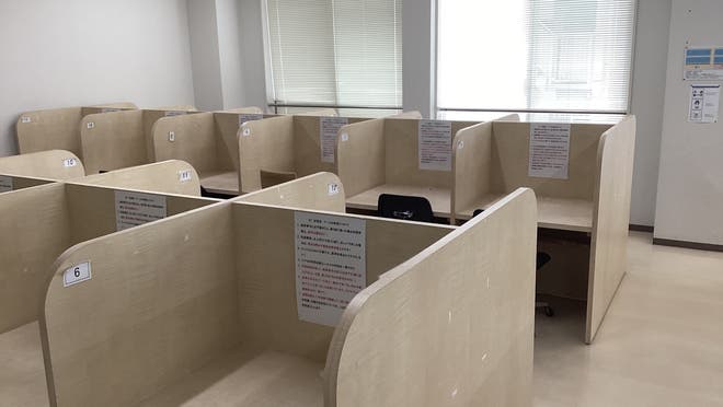 <英進館久留米本館レンタルスペース自習室2>集中できる1人用個別ブース✍️勉強/自習/作業の写真2