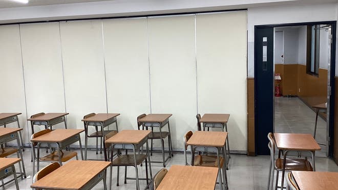 <英進館鯉城学院広島校レンタルスペース202教室>32名収容💺セミナー/ワークショップ/会議/ボードゲームの写真2