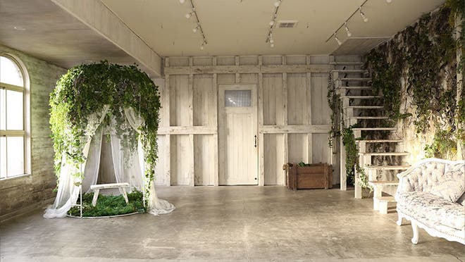 【サイトルAスタジオ】阪急西院駅から徒歩6分のアンティークスタイルなレンタルフォトスタジオの写真3