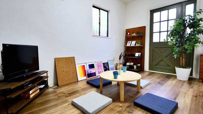 閑静な住宅街にある屋根裏付き戸建てのハウススタジオの写真5