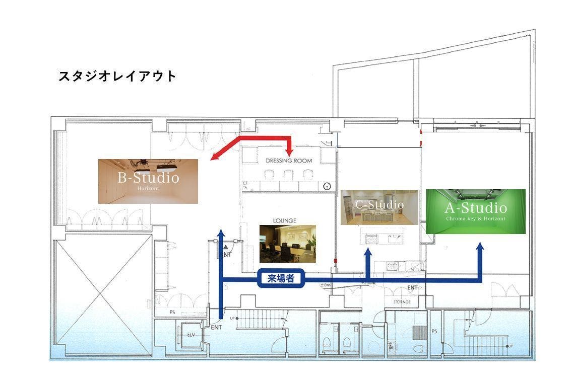 12- 2 メイクルーム（4名様用）の画像5