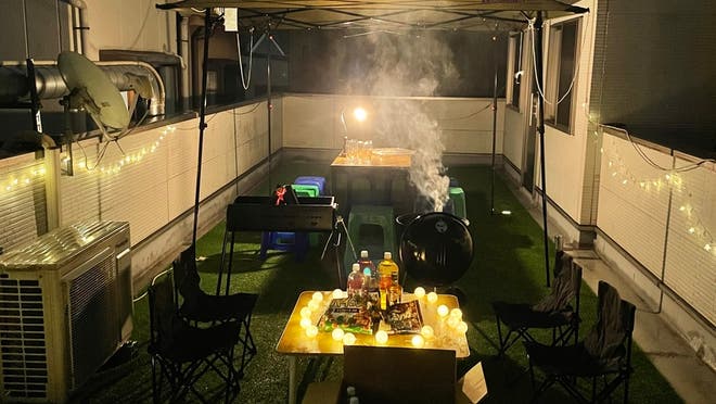 中崎町駅徒歩2分❗️最大20名❗️屋上貸切BBQ、ビアガーデン、ドッグラン❗️の写真2