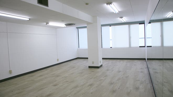 42㎡広々スタジオ【紙屋町西電停徒歩2分】24時間利用可能なダンススタジオの写真3
