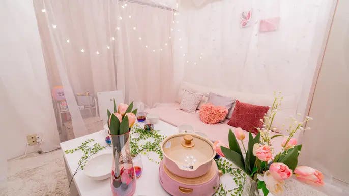 ❤️人気のお部屋🉐３H以上で1000円引き🉐名駅スグ🚶推し活🫶VOD見放題🎬デート❤︎女子会🍾誕生日会🍰r🩷の写真6